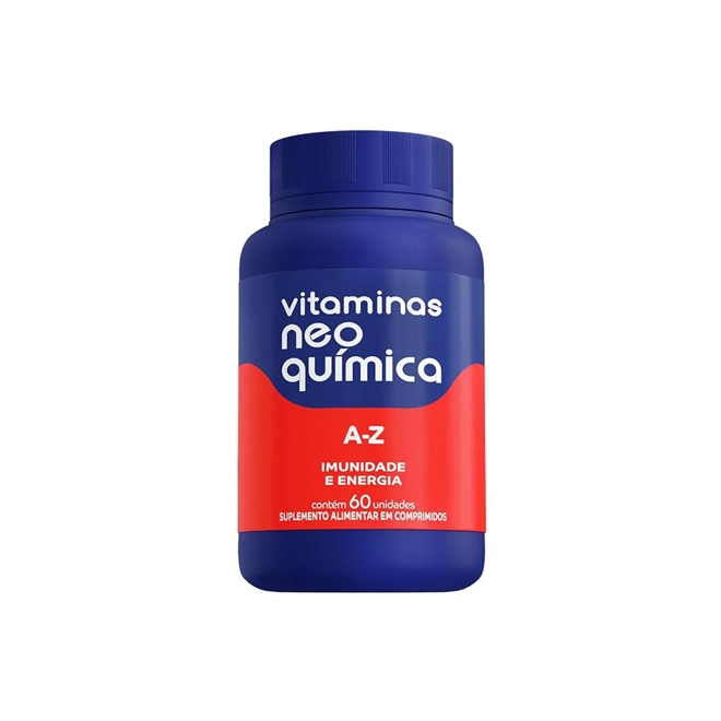 VIT NEO QUIMICA AZ 60CPR REV - Vitamina Neo Química A Z 60 Comprimidos ...