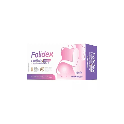 METILFOLATO(FOLIDEX)420MCG+VIT B6B12 60C - Folidex L-Metilfolato ...