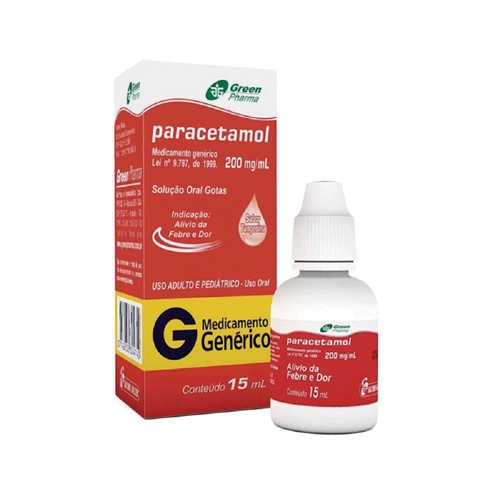 PARACETAMOL GTS 200 MG/ML 15 ML GREENPHA - Paracetamol Gotas 200mg/ml ...
