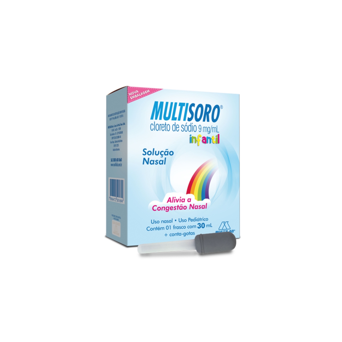 MULTISORO INF GTS 30ML - Multisoro Cloreto de Sódio 9Mg/Ml Solução ...