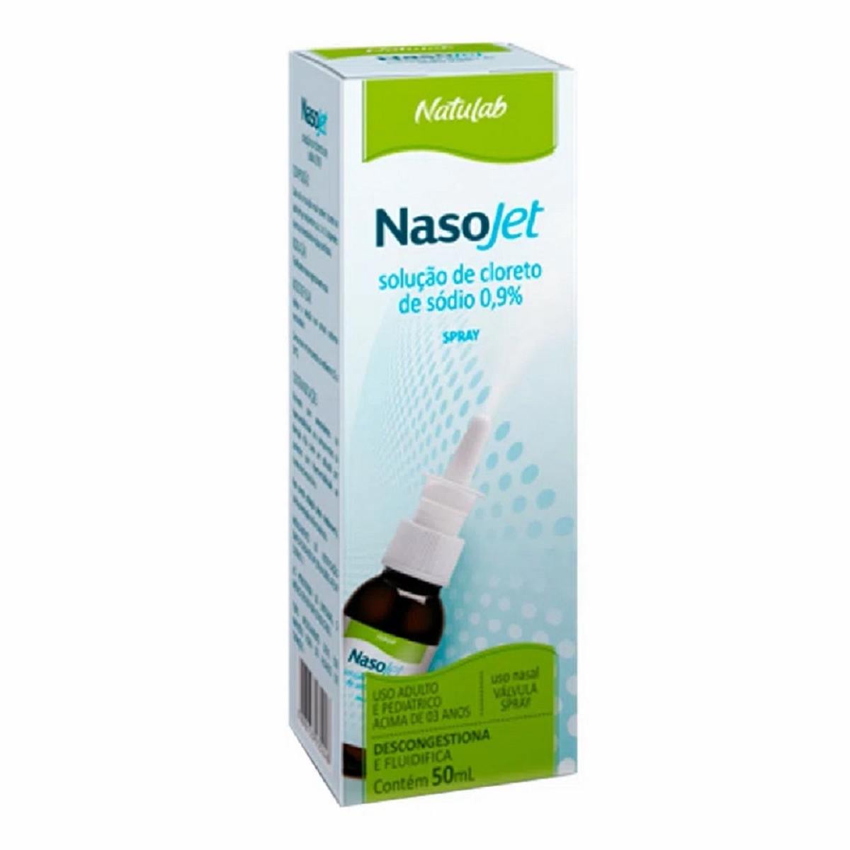 NASOJET 9MG SOL NASAL 50ML NATULAB - Nasojet 9mg Descongestionante ...