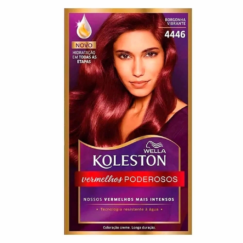 TINT.KOLESTON 4446 BORG.VI.55 - Tintura Koleston 4446 Borgonha - COTY