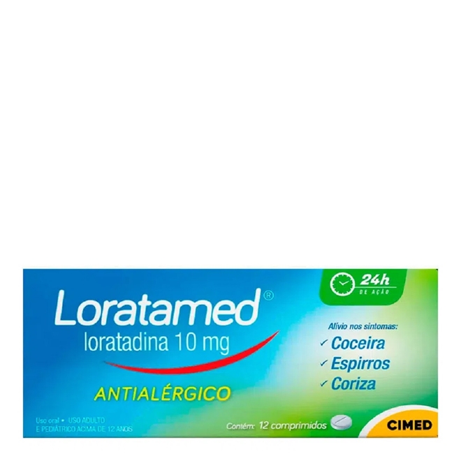 LORATAMED 10 MG COMP 1 BL X 12 - Loratamed 10mg Cimed Com 12 ...
