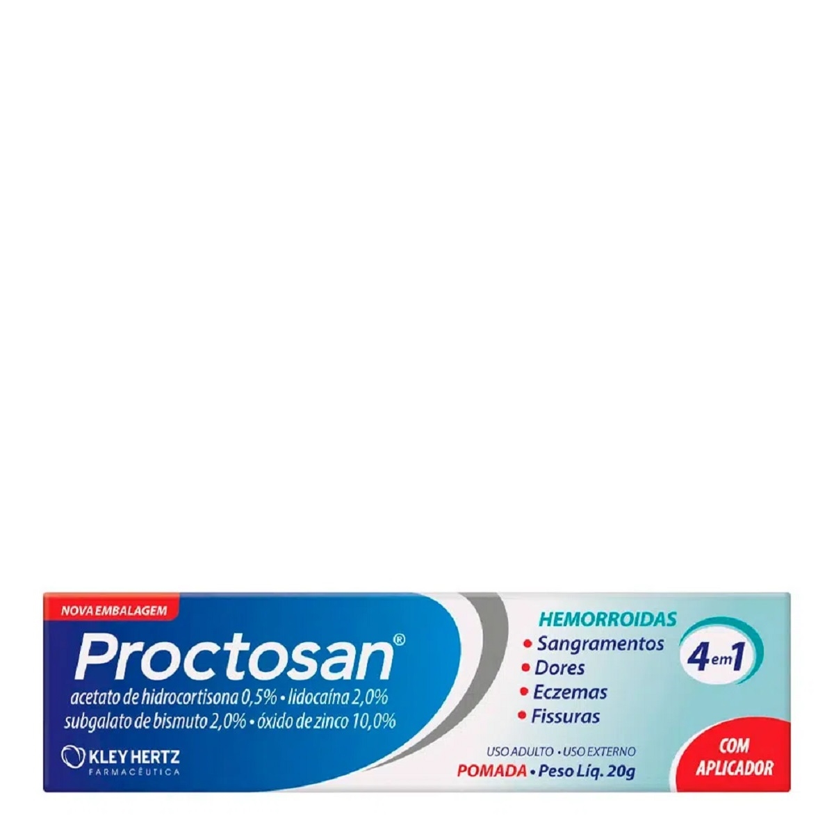 PROCTOSAN PDA C/6 APLIC 20GR HERTZ - Proctosan Pomada 20gr + 6 ...