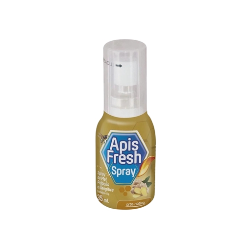 Spray Propolis Com Gengibre e Mel 35ml Apis Fresh - Spray Propolis Com ...