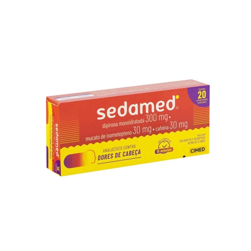 Sedamed Cimed Com 20 Comprimidos Revestidos - Sedamed Cimed Com 20 ...