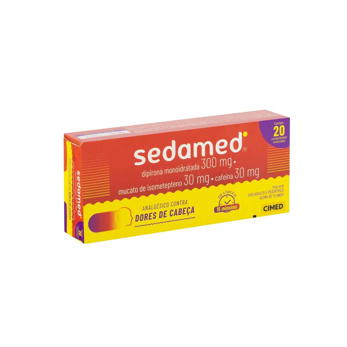 Sedamed Cimed Com 20 Comprimidos Revestidos - Sedamed Cimed Com 20 ...