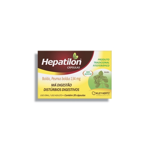 Hepatilon 20 Cápsulas - Hepatilon 20 Cápsulas - KLEY HERTZ ...