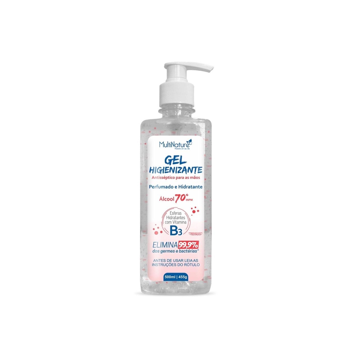Álcool Gel Higienizante Perfumado Com Microesferas 500ml - Álcool Gel ...