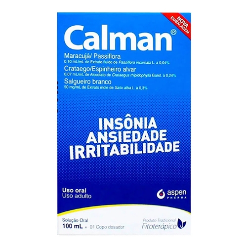 CALMAN SOL OR 100 ML T ASPEN . - Calman Líquido Aspen Com 100ml - ASPEN ...