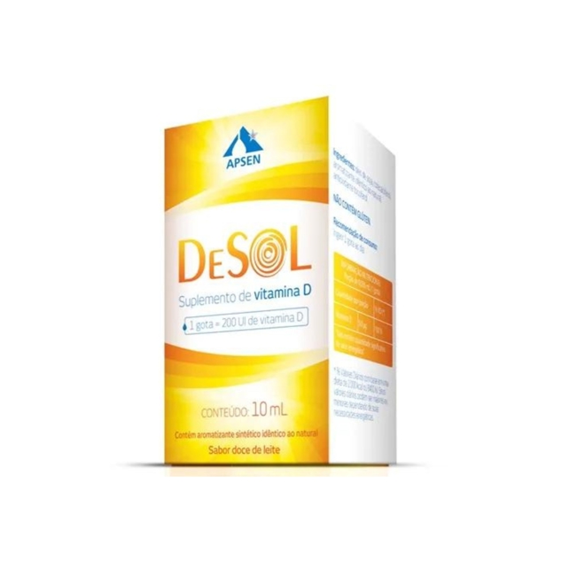 DeSol 200UI Solução Oral Gotas 20ml - DeSol 200UI Solução Oral Gotas ...