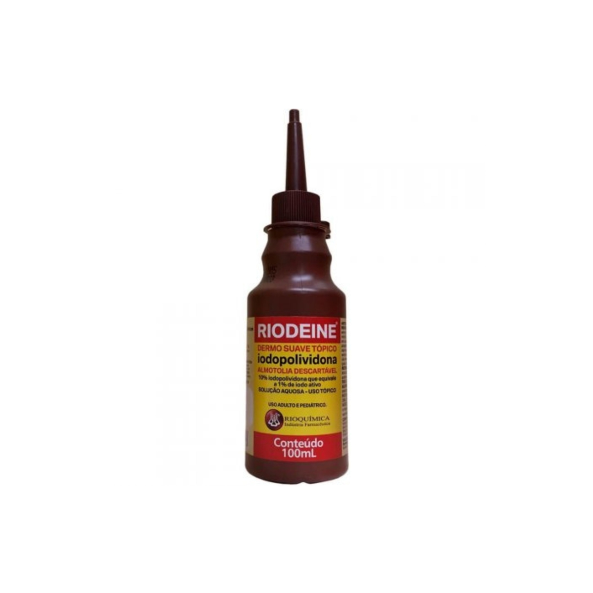 Riodeine Tópico 100ml Almotolia - Riodeine Almotolia Solução Tópica Com ...