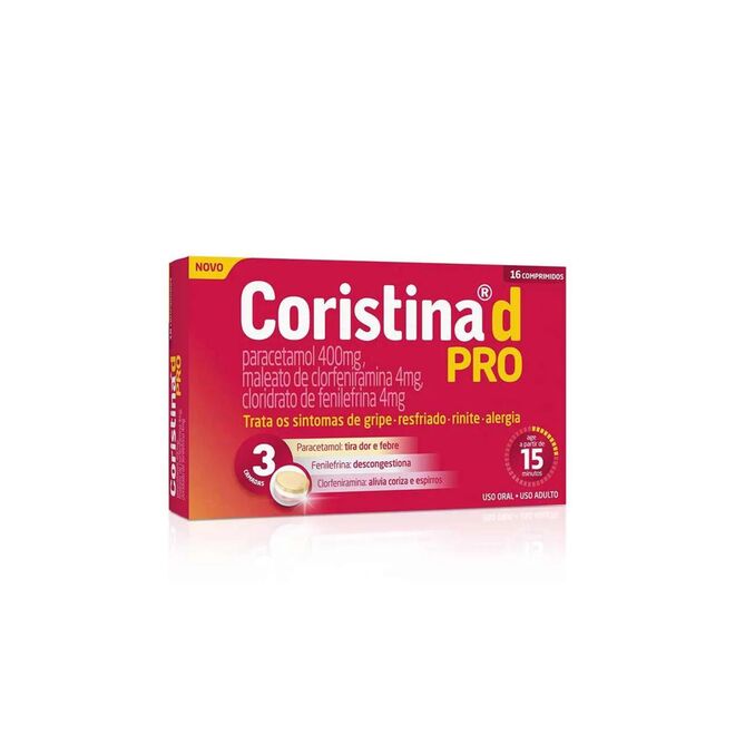 Coristina D Pro Com 16 Comprimidos - Coristina D Pro Com 16 Comprimidos ...