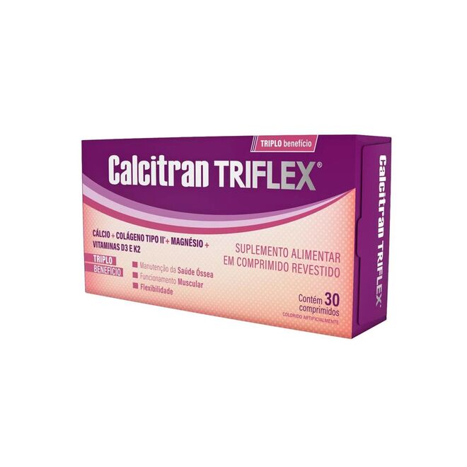 Calcitran Triflex Com 30 Comprimidos - Calcitran Triflex Com 30 ...