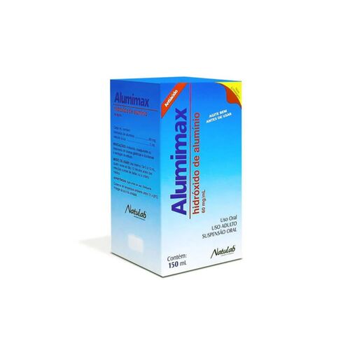Alumimax 60mg/ml com 150ml Natulab - Alumimax 60mg/ml com 150ml Natulab ...