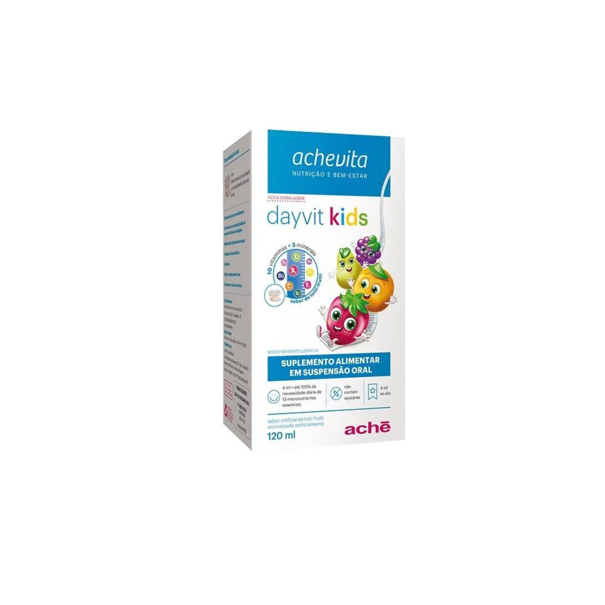 DAYVIT KIDS SUSPENSAO 120ML-DEMAIS PROD - DayVit Kids 1+ Suspensão Oral ...