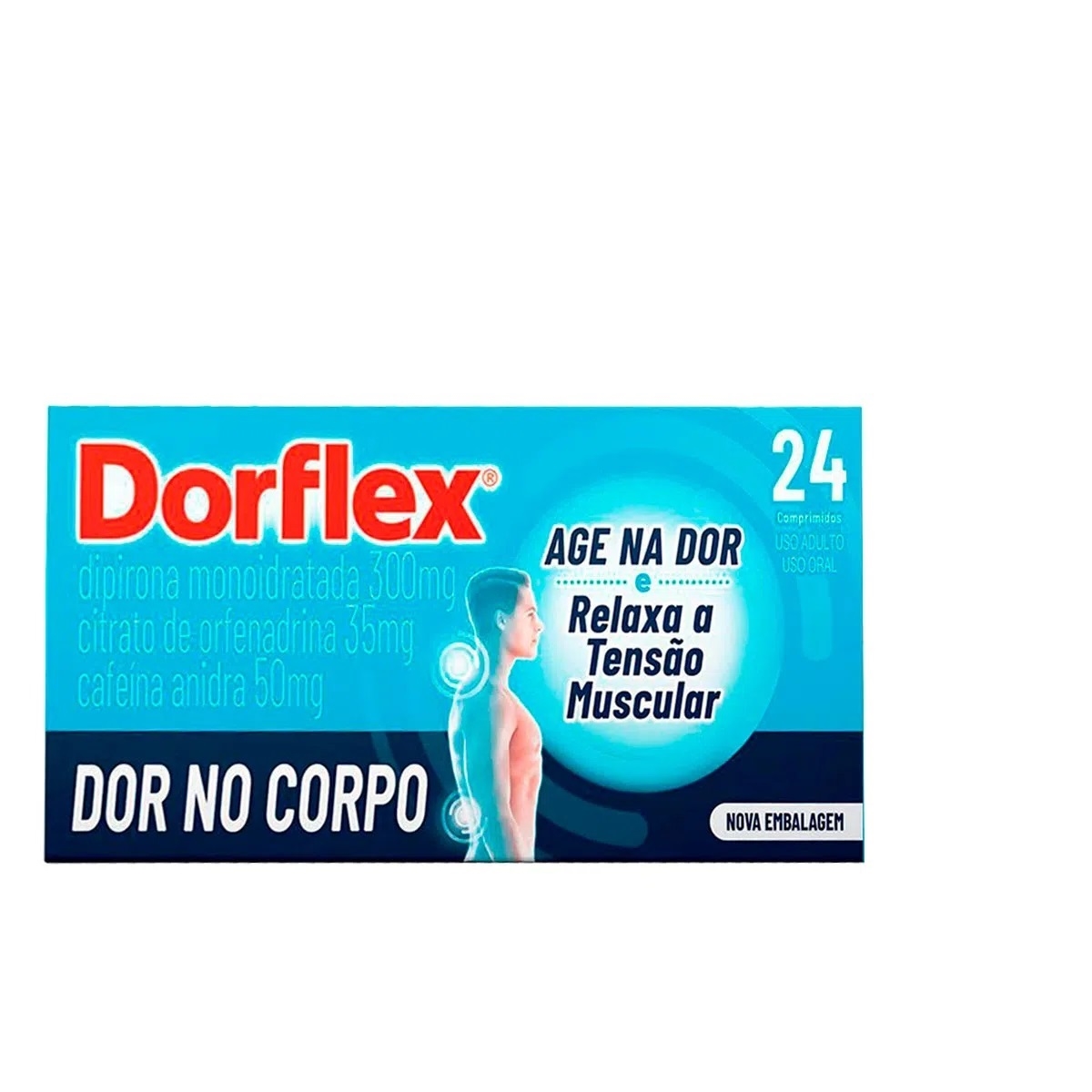 DORFLEX 24 CP R SANOFI . - Analgésico Dorflex Sanofi Com 24 Comprimidos - SANOFI-AVENTIS ...