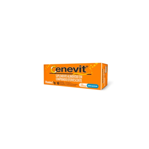 Vitamina C Cenevit 1g Laranja 10 comprimidos - Vitamina C Cenevit 1g ...
