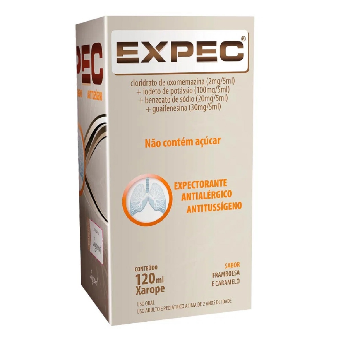 EXPEC XPE 120 ML SIM (-) LEGRAND - Expec Xarope Tripla Ação Sabor ...