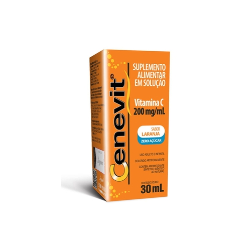 Vitamina C Gotas Cenevit 200mg/ml 30ml - Vitamina C Gotas Cenevit 200mg ...