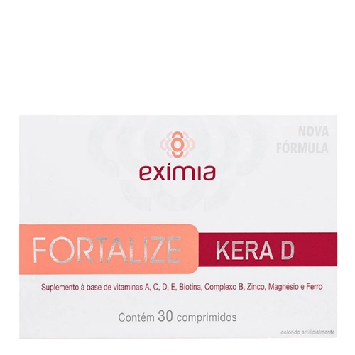 EXIMIA FORTALIZE KERA D 30COMP - Exímia Fortalize Kera D Farmoquimica ...