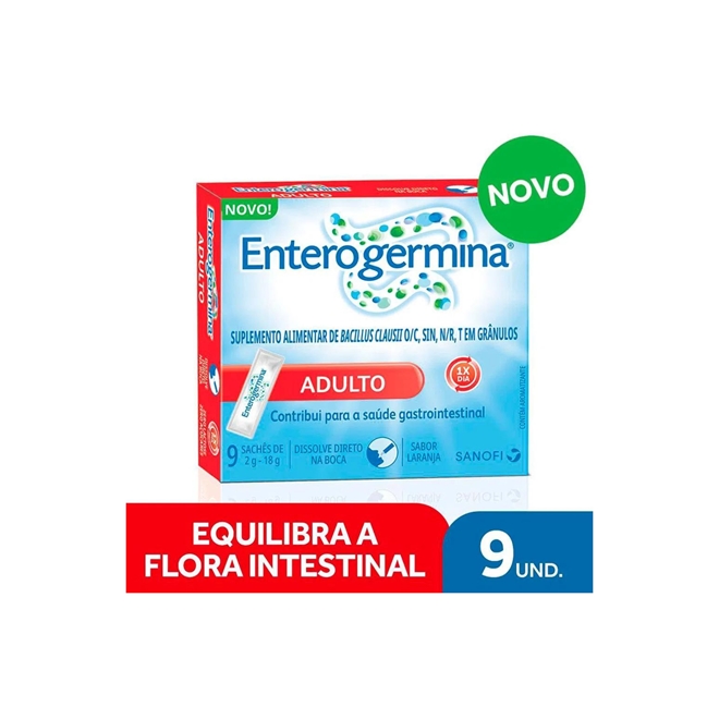ENTEROGERMINA ADULTO 2GR 9 SACHES A SANOFI . - Probiótico Enterogermina ...