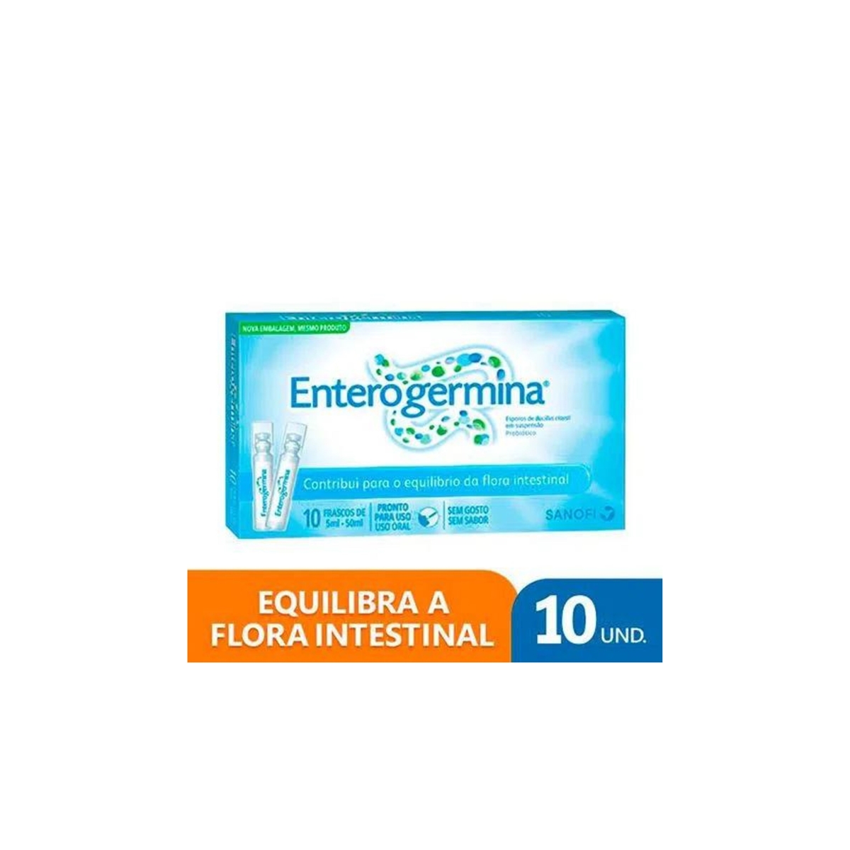ENTEROGERMINA 2 BCFU/5 ML 10 FR A SANOFI . - Probiótico Enterogermina ...