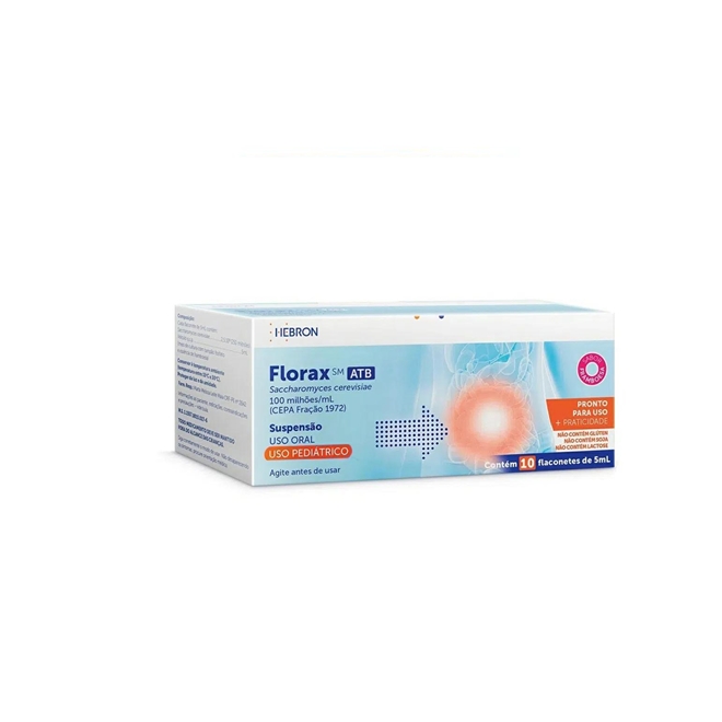 FLORAX PED SM ATB C/10 FLAC 5ML-OUTROS - Probiótico Florax SM ATB ...