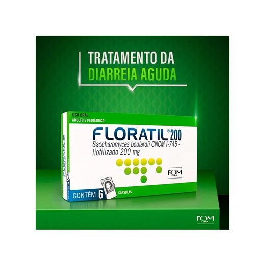 FLORATIL 200MG BLISTER C/6 CAPS-OUTROS - Floratil Adulto 200mg Com 6 ...