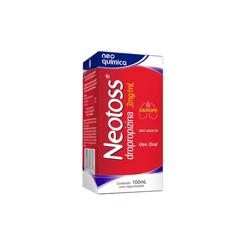 Neotoss Dropropizina Xarope Adulto Neo Quimica Com 100ml - Neotoss ...