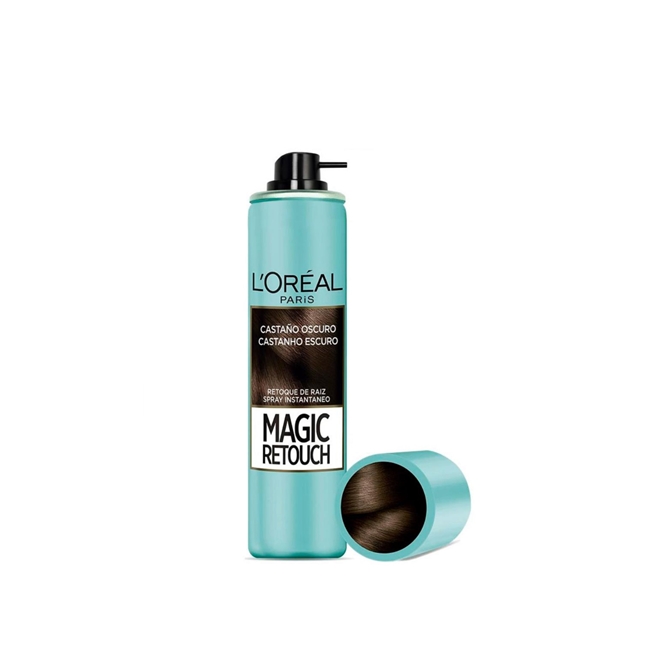 Retoque de Raiz L'Oréal Paris Spray Instantâneo Magic Retouch Castanho ...