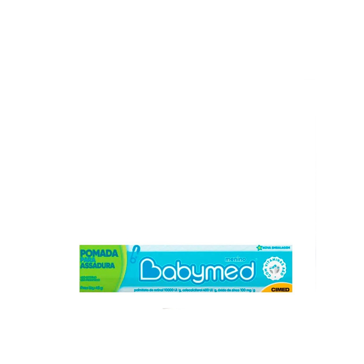Pomada Para Prevenção De Assaduras Babymed Menino Com 45g - Pomada Para ...