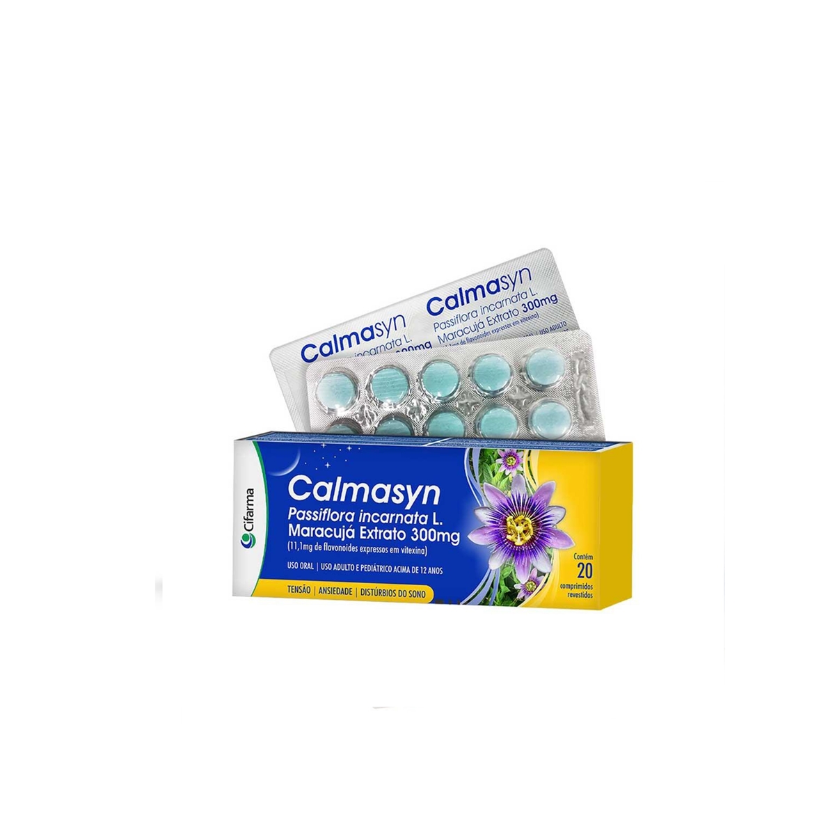 Calmasyn 300mg Cifarma 20 Comprimidos - Calmasyn 300mg Cifarma 20 ...