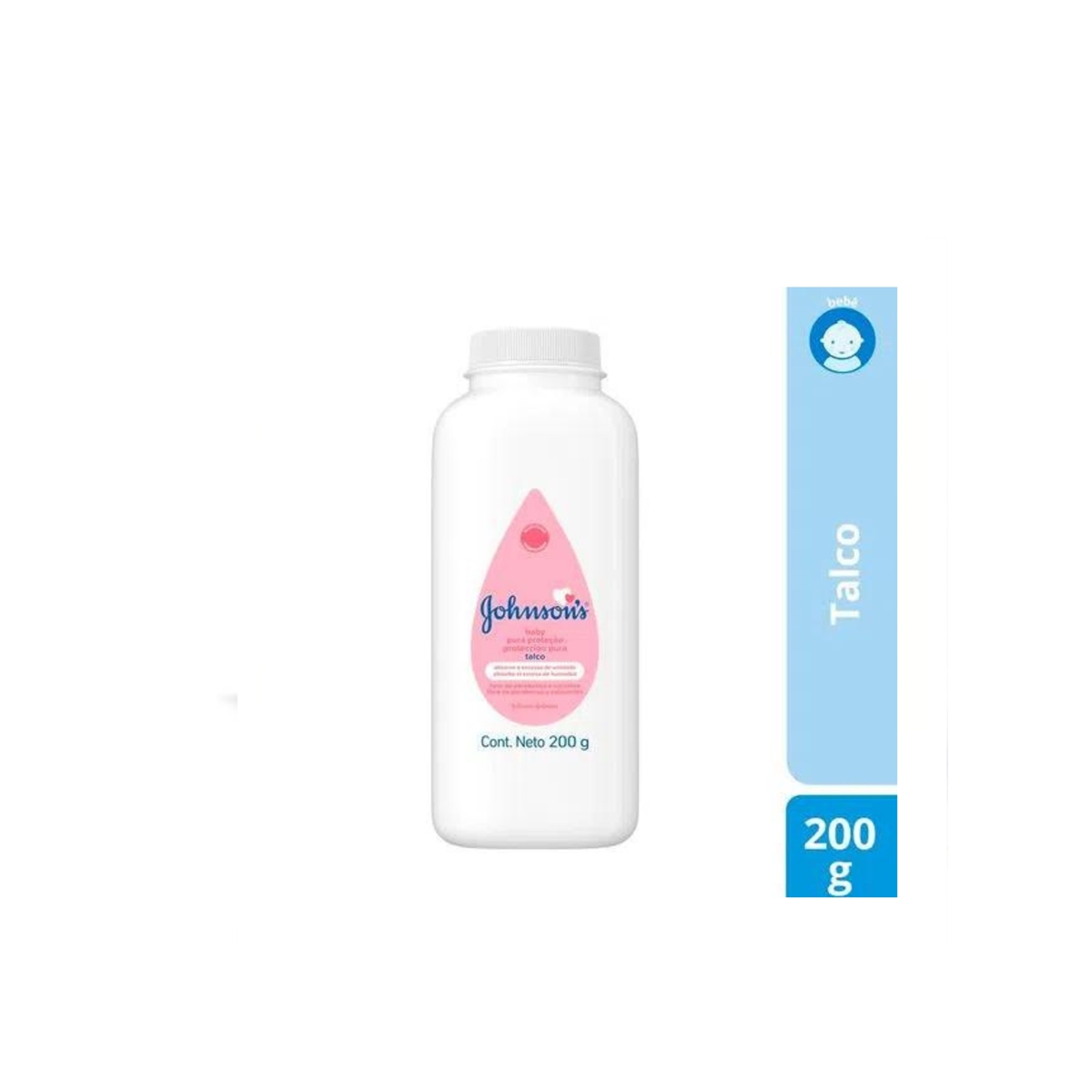 Talco Johnson's Baby Pura Proteção 200g - Talco Johnson's Baby Pura ...