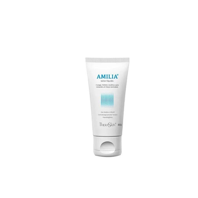 Talco Líquido Amilia TheraSkin 80g - Talco Líquido Amilia TheraSkin Com ...