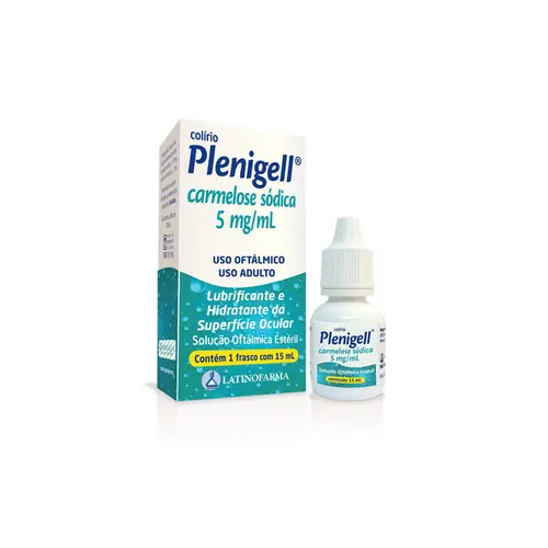 Cristalin Colírio União Química 15ml - Plenigell Soução Oftalmologica ...
