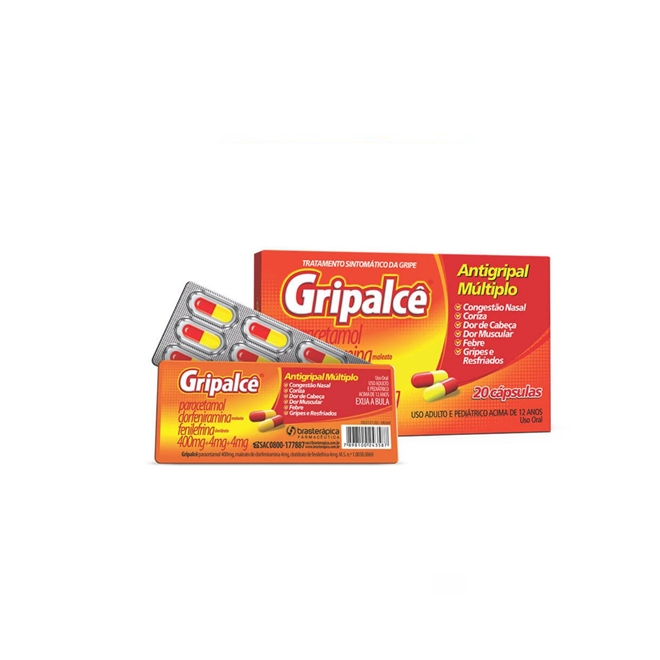 Gripalcê 20 Cápsulas - Gripalcê 20 Cápsulas - Brasterapica ...