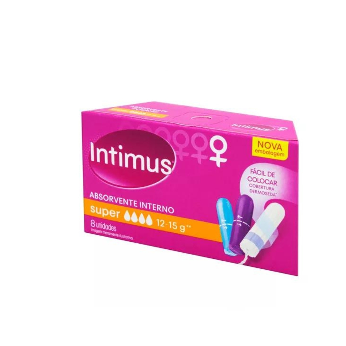 Absorvente Interno Intimus Super 8 unidades - Absorvente Interno ...