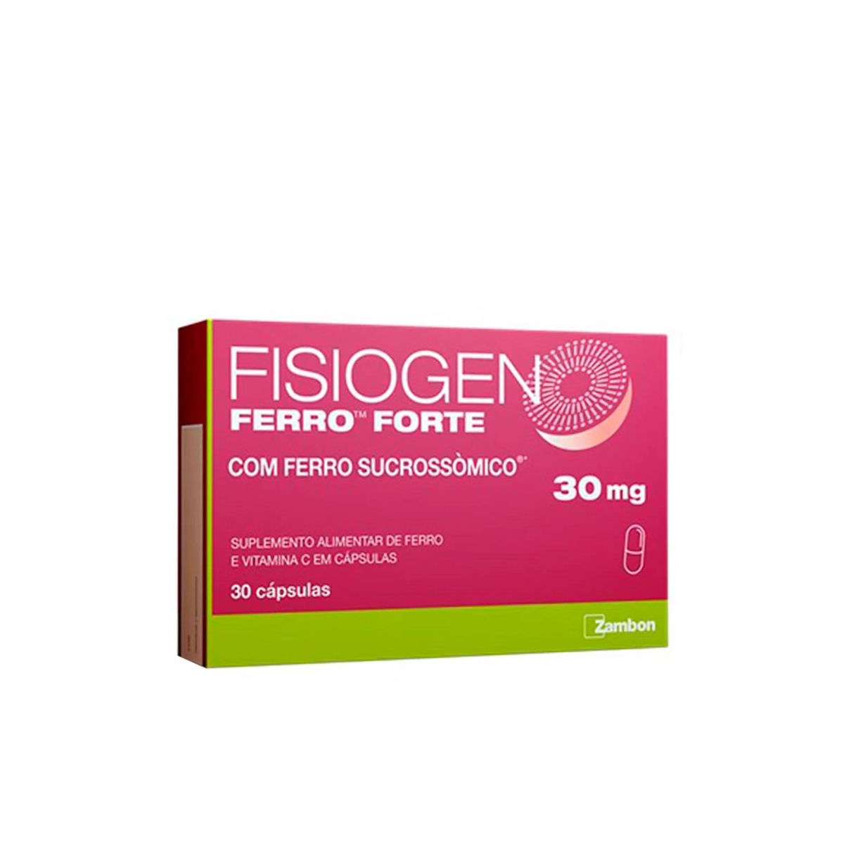 Suplemento Alimentar Fisiogen Ferro Forte 30 Cápsulas - Suplemento ...