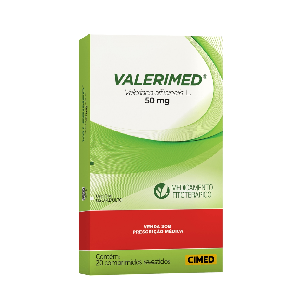 Valerimed Valeriana Officinalis 50mg 20 comprimidos - Valerimed Valeriana Officinalis 50mg 20 ...