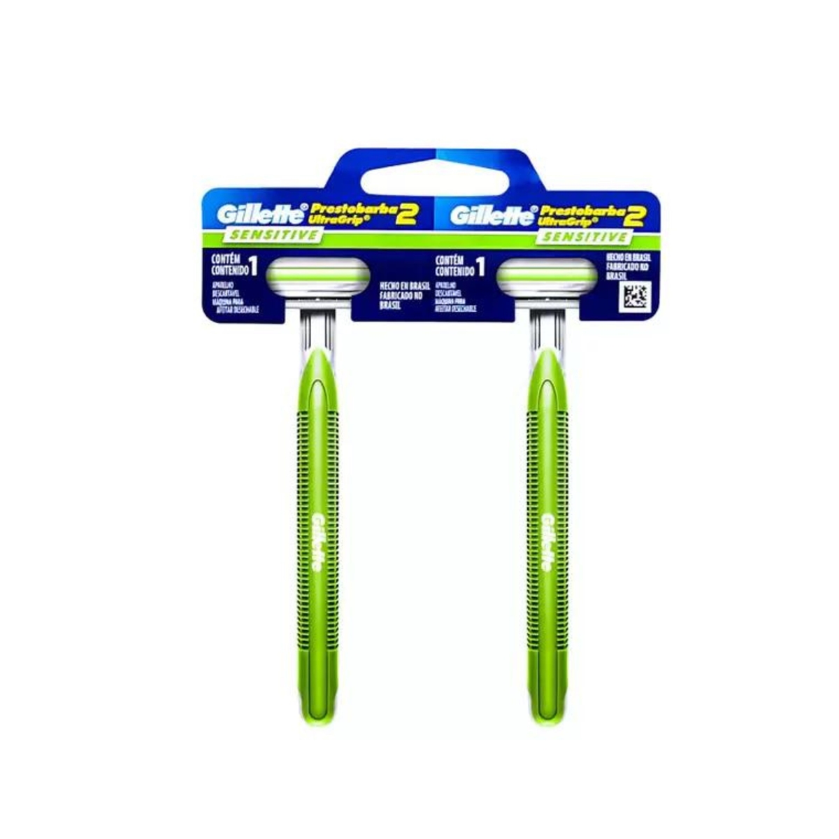 Aparelho barbear gillette prestobarba c/2 sensitive - Aparelho De ...