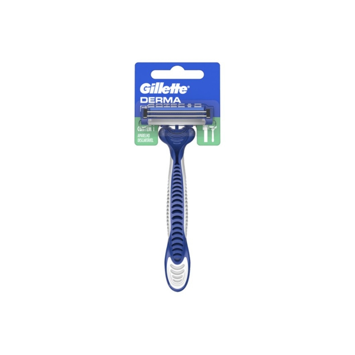 Aparelho para Barbear Gillette Derma Proteção Descartável Cartela ...