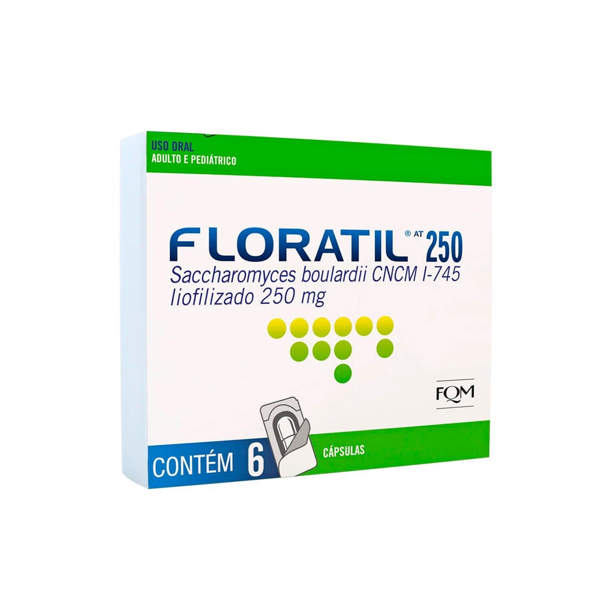 Floratil AT 250mg 6 Cápsulas - Floratil AT 250mg Com 6 Cápsulas ...