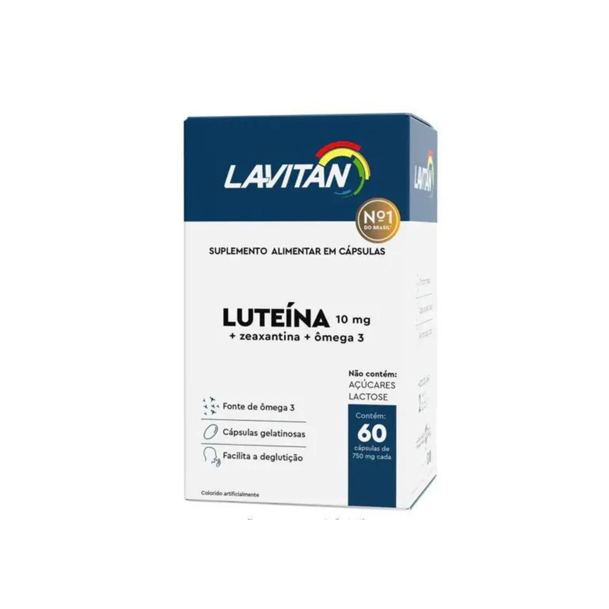Suplemento Alimentar Lavitan Luteína 10mg com 60 Cápsulas - Suplemento ...