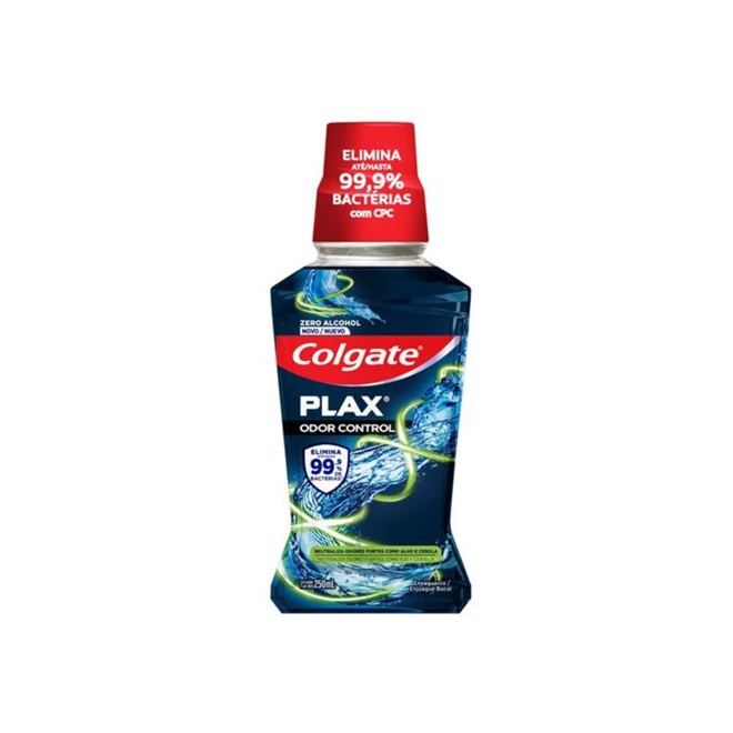 Enxaguante Bucal Colgate Plax Odor Control 250mL - Enxaguante Bucal ...