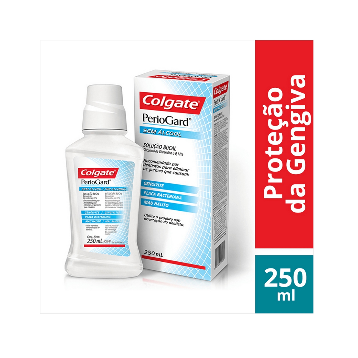 Solução Bucal PerioGard Sem Álcool menta 250ml - Solução Bucal ...