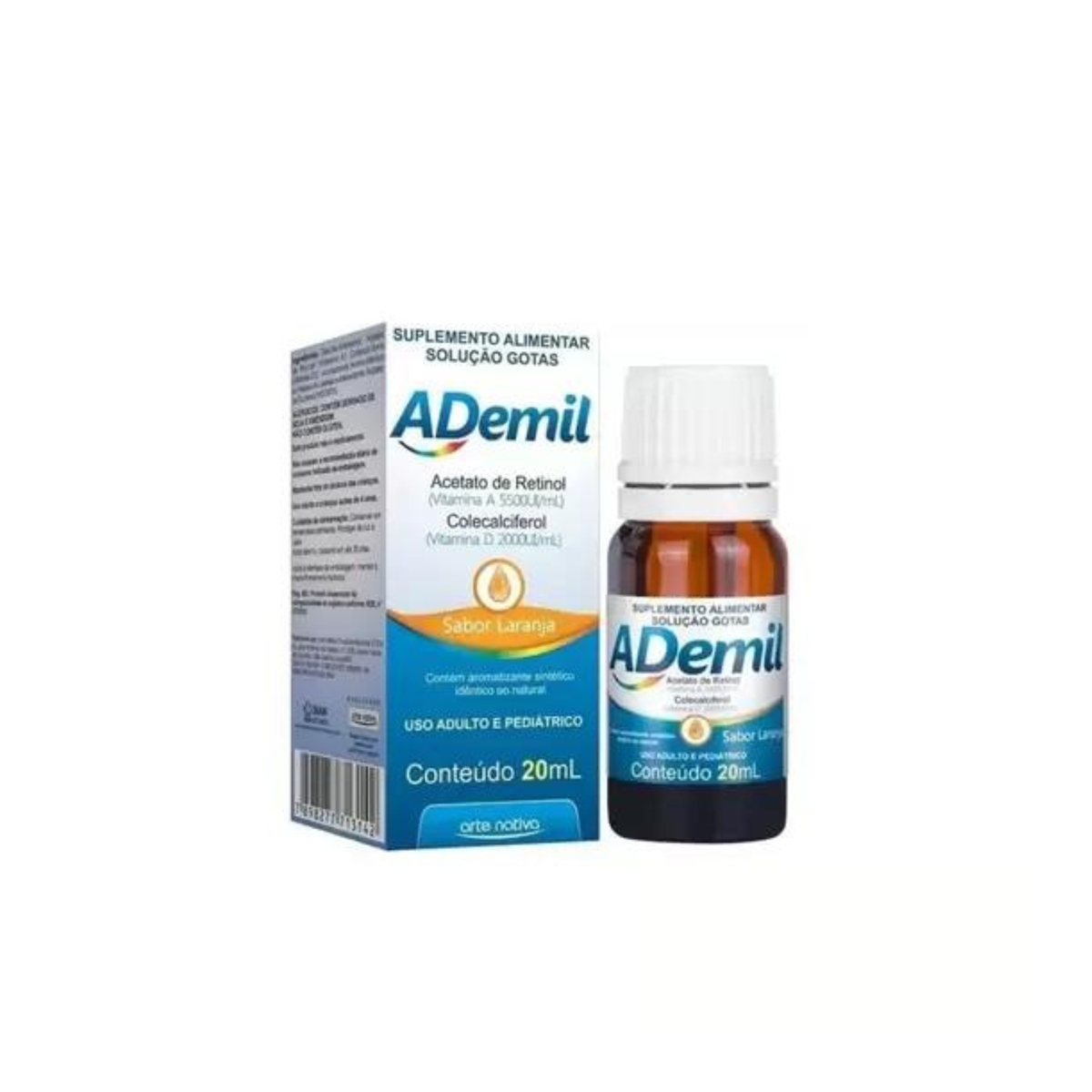 Ademil Gotas 20ml Arte Nativa - Ademil Gotas Arte Nativa Com 20ml ...