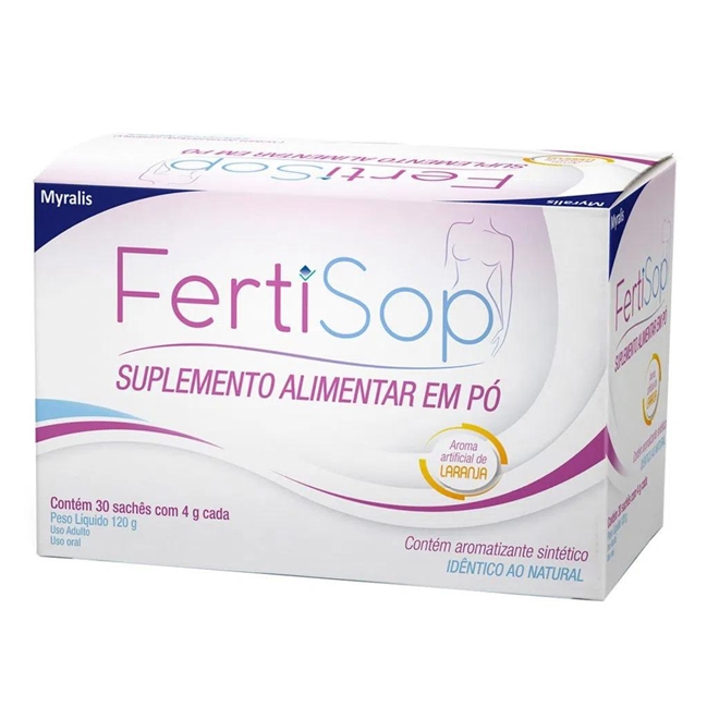 Suplemento Alimentar FertiSop 30 Sachês - Suplemento Alimentar FertiSop ...