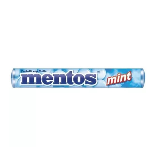 Bala Mentos Stick Mint 38g - Bala Mentos Stick Mint 38g - PERFETTI VAN ...