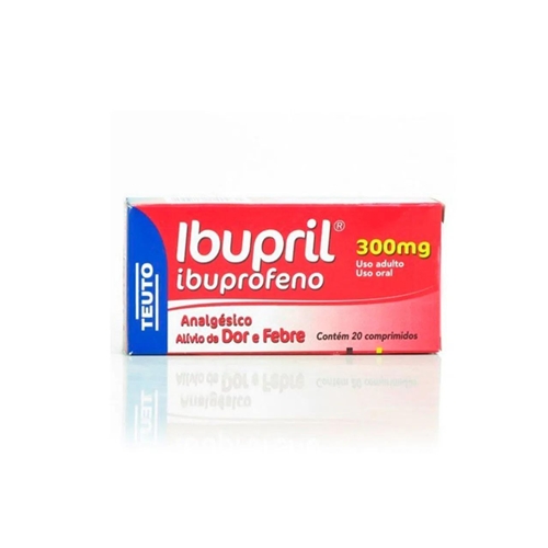 Ibupril Ibuprofeno 300mg 20 Comprimidos Teuto - Ibupril Ibuprofeno ...